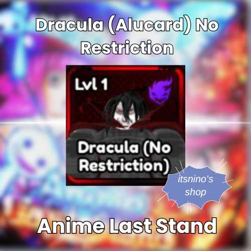 Dracula (Alucard) No Restriction - Anime Last Stand