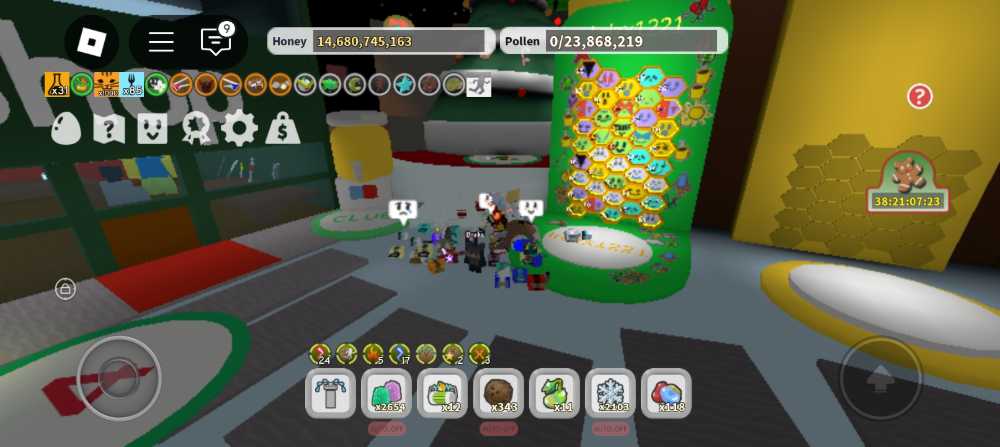 Bee swarm + bladeball + blox fruit - 45 BEES LVL 10 Hives 11 LEGENDARY ...
