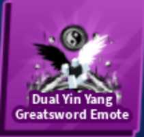 Dual Yin Yang Greatsword Emote