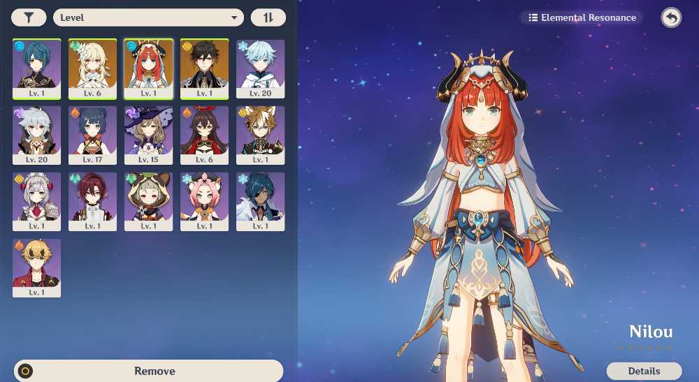 [ ASIA ] AR10 ZHONGLI NILOU + XINGQIU XIANGLING C6 DIONA ( INSTANT ...