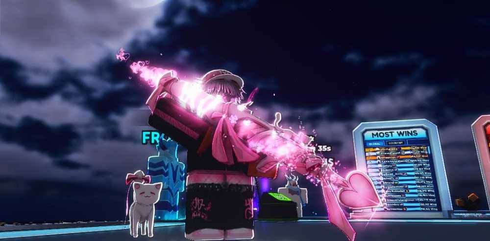 Kitty Launcher Blade / pet - Blade Ball