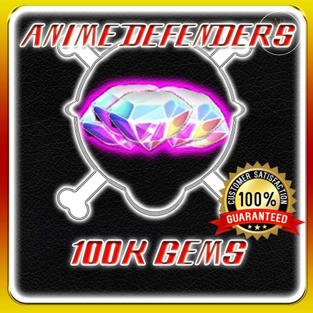 100,000 GEMS | ANIME DEFENDERS