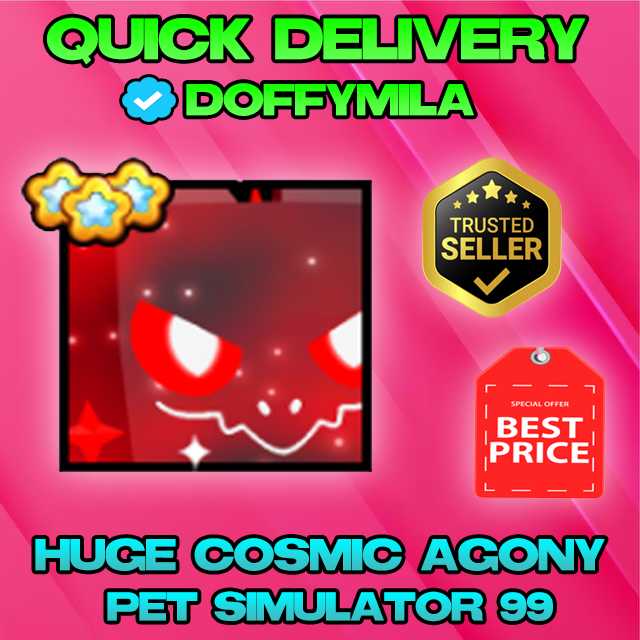 Huge Cosmic Agony (PS99 - Pet Simulator 99)