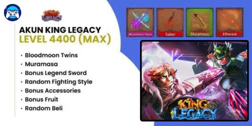 King Legacy Max - Bloodmoon Twins + Murasama + Bonuses | Full on Des
