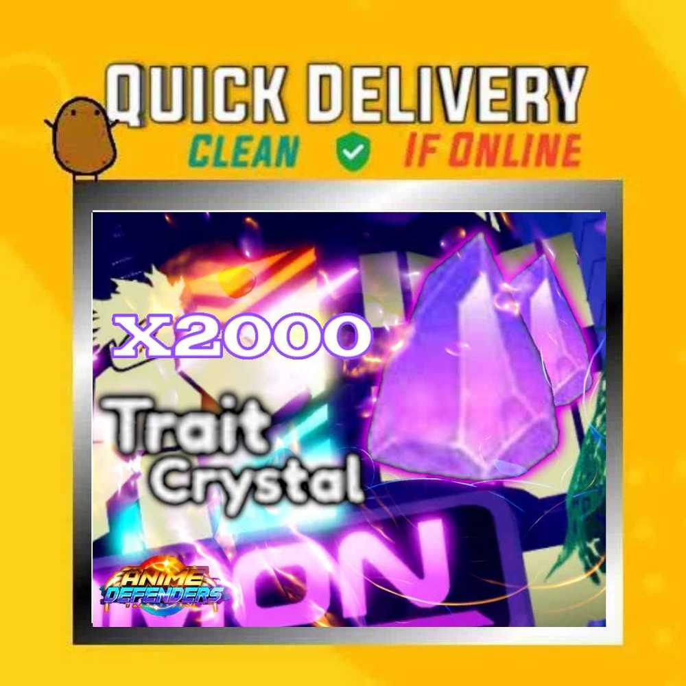 2000 or 2k Reroll Trait Crystal I Anime Defenders