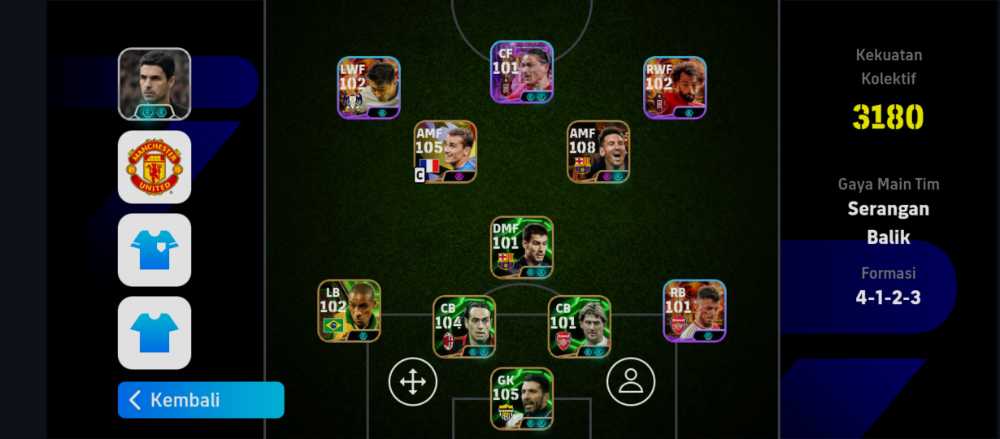 COMBO 3 BLITZ CULLER (SON X MESSI X M.SALAH) X STRONG KIPPER BUFFON X GRIZMAN