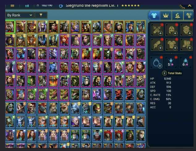 [Mythical Starter] Siegfrund the Nephilim - Kalvalax - Uugo - Ultan ...