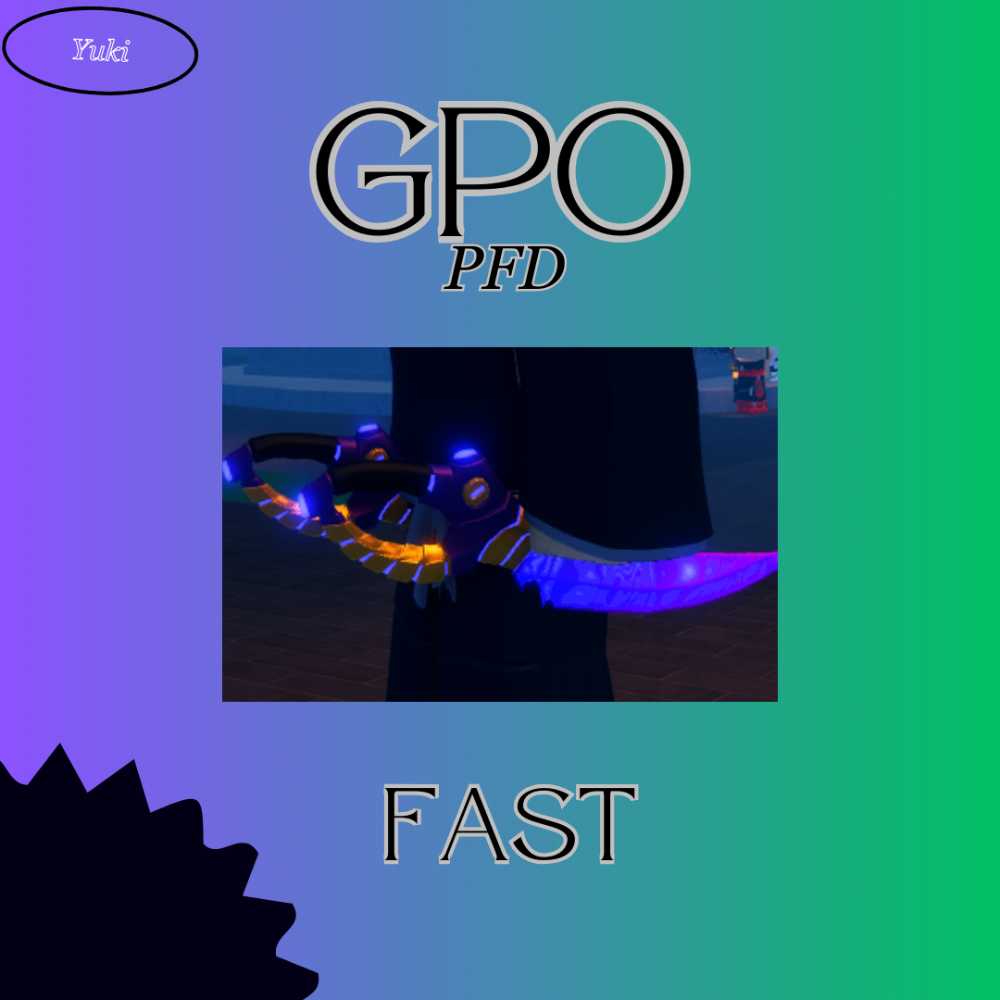 (ULTRA CHEAP) Prestige Firework Dagger (PFD) Grand Piece Online (GPO)