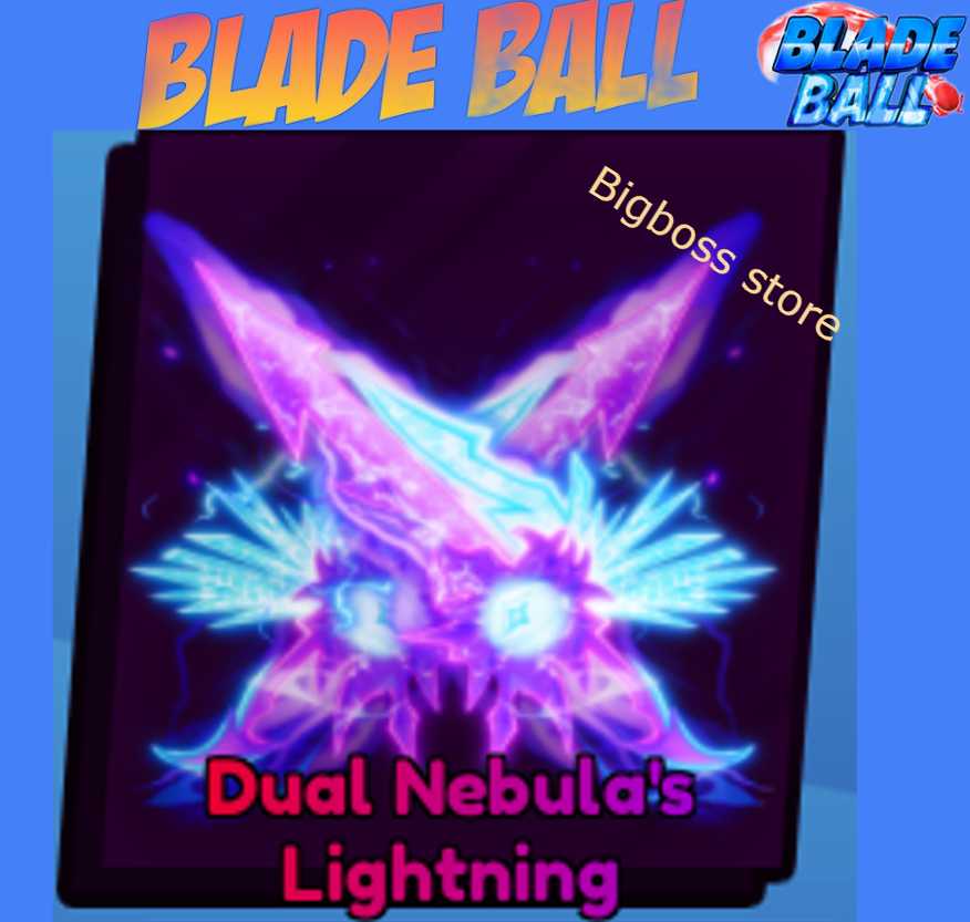 Dual Nebula's Lightning - Blade Ball