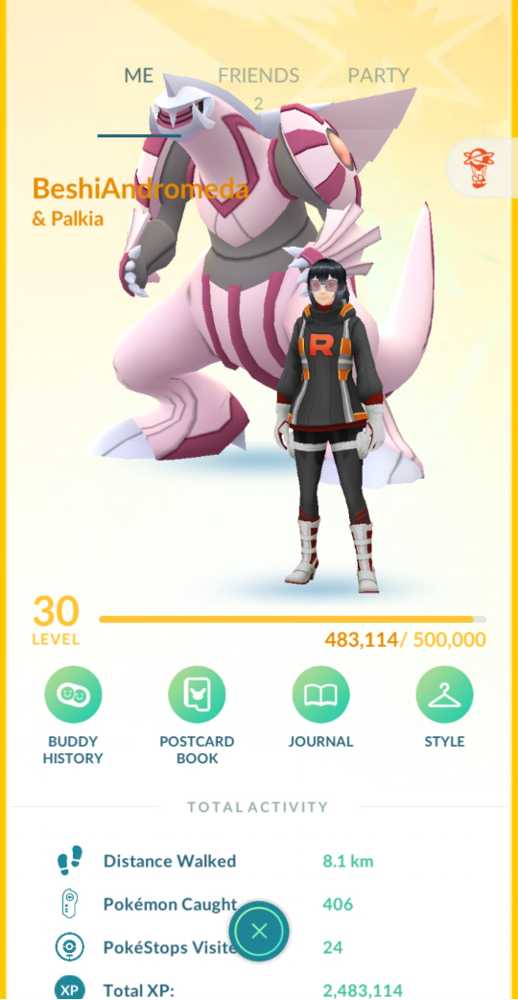 #16 [Lv.30] Shiny Dialga Altered Form | Shiny Palkia Altered Form ...