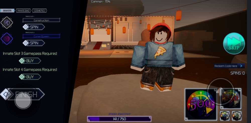 NEW ACC W/ CURSE QUEEN (0.25%) | JUJUTSU INFINITE