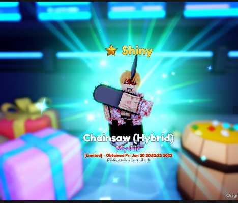 Anime Adventures (AA) - SHINY CHAINSAW - HYBRID