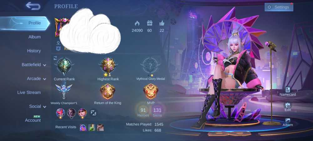 131 Skins. Prime Beatrix. 1 Stun. 7 Epic(3Limited)