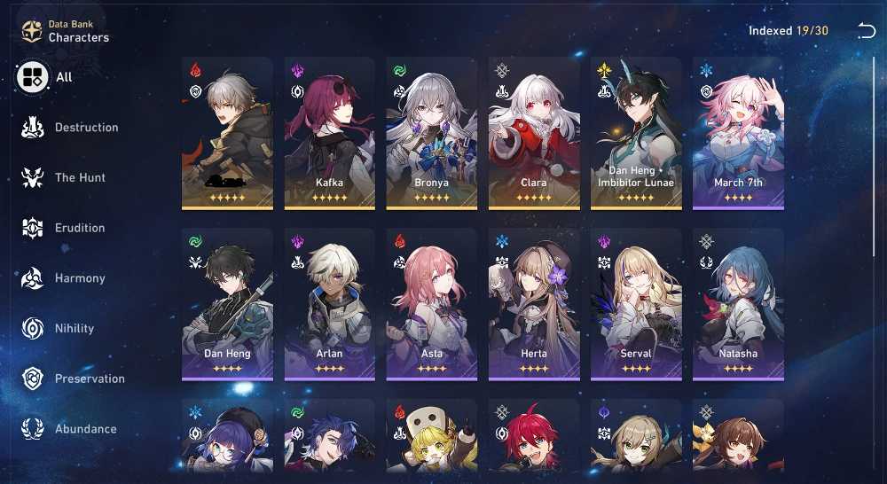 [Asia] Danheng IL Sign + Kafka + E2 Bronya + E6 Yukong $15