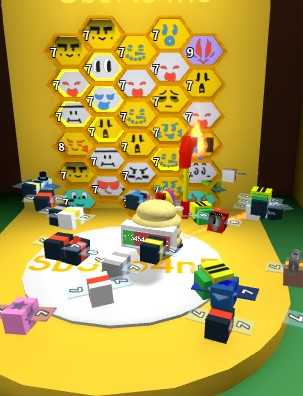 Bee Swarm Simulator 30 Bees Spicy Bee Demon Bee Carpenter Bee Blox ...