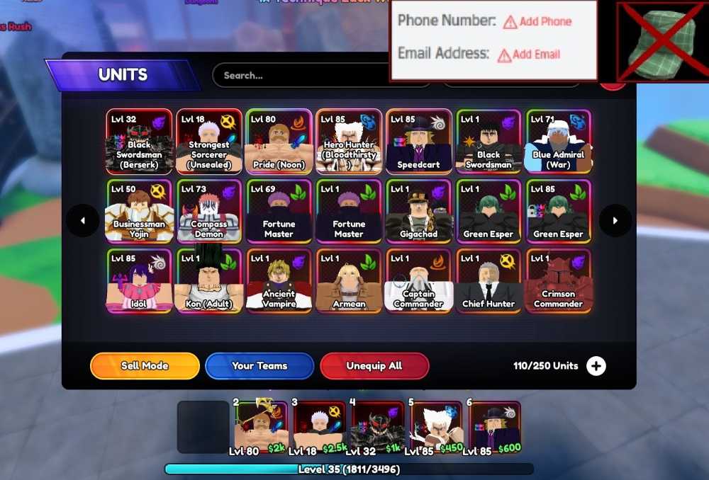 [Account Unlock World 2] | 2 Glitched | 1 Avatar | 1 Overlord | Anime ...