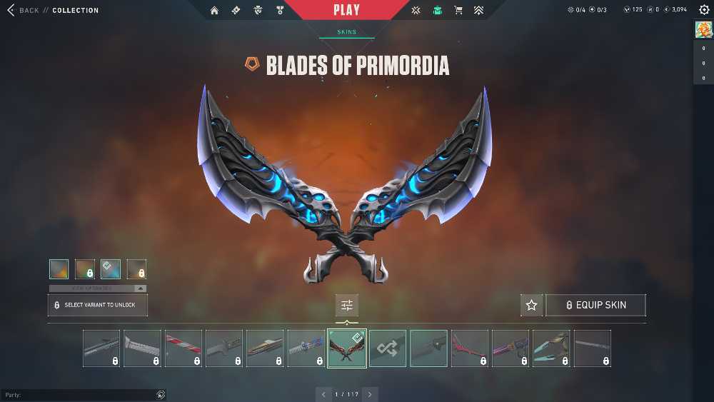 Blades of Primordia + Primordium Vandal + Primordium Phantom ...