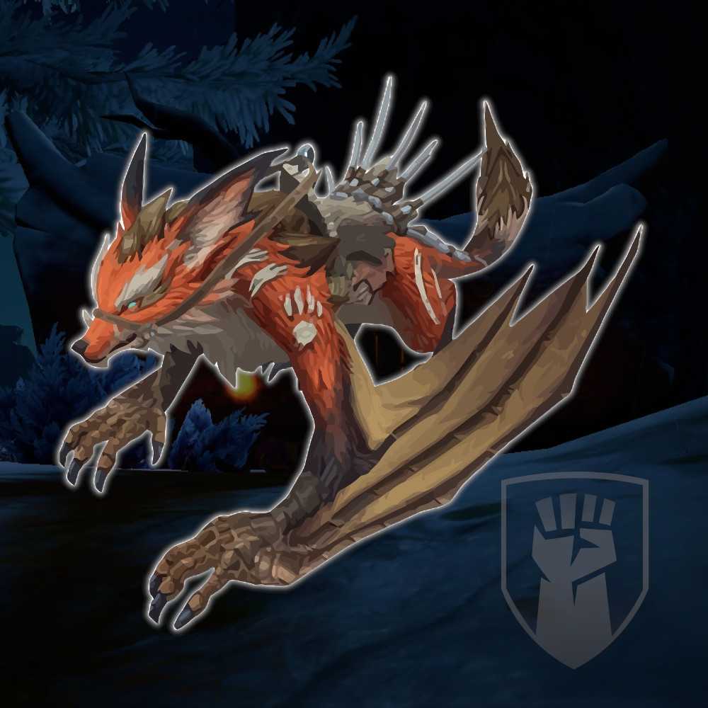 Temperamental Skyclaw - Secret Flying Fox Mount from Azure Span - ALL ...