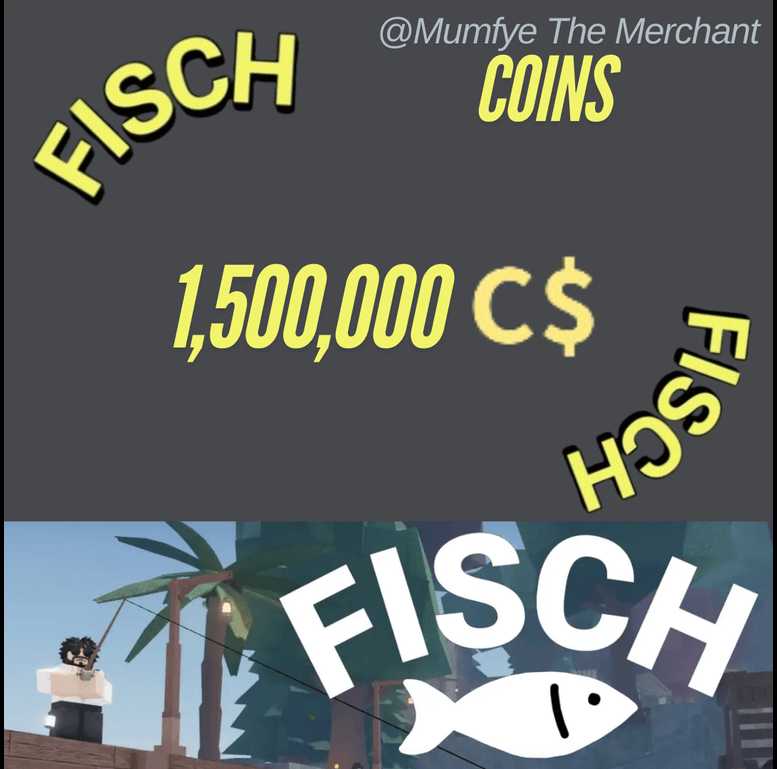 [ FISCH ] 1,500,000 COINS