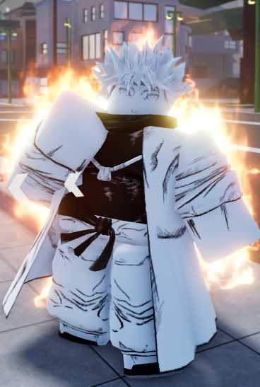 The Strongest of today / Mythic Skin Gojo / A Universal Time AUT Roblox