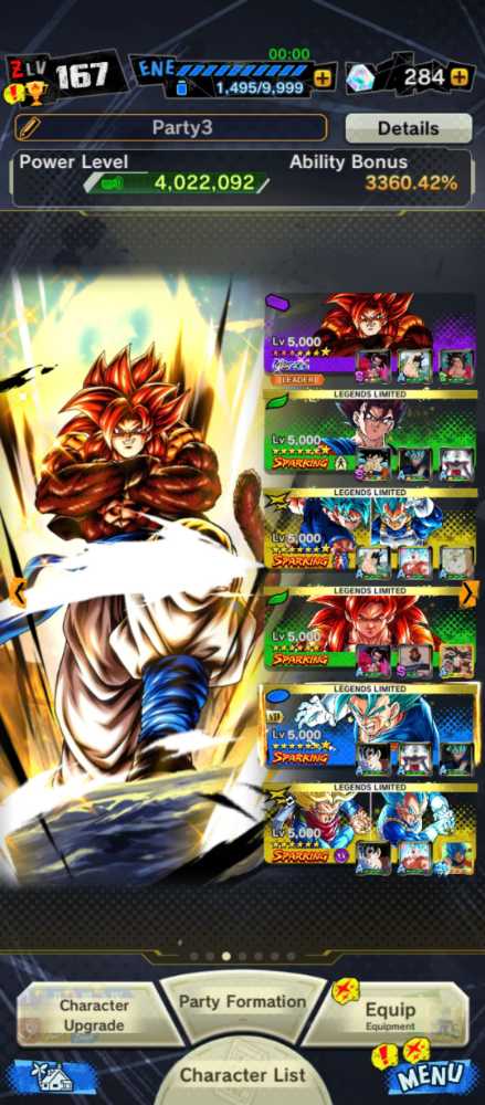 D138-IOS+Android-UL SS4 Gogeta 10 Red Star+15 Legends+Good Equipment+New Vegito+Fusion Goku and ...