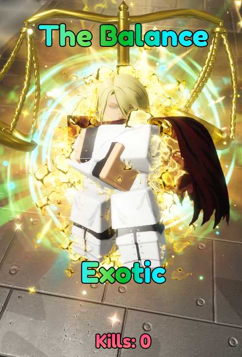 ANIME LAST STAND The Balance Roblox