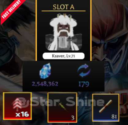 2.5M Gems + Armored Serum + 16x Mythic Perks + Prestige 4 LV 75 + 81x ...