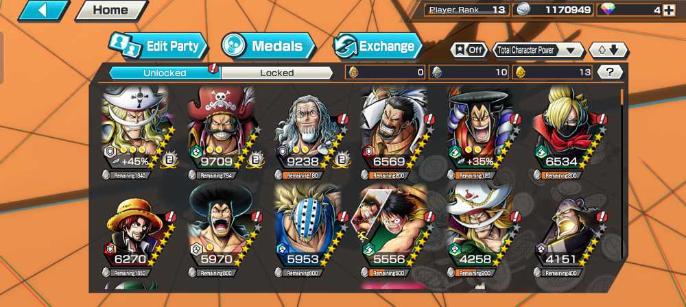 Android Global account | Ex Whitebeard skin + Ex Roger V1 + Ex oden | Good medal |Fast delibery