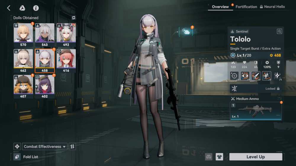Girls' Frontline 2: Exilium | Tololo + Peritya | Lv8 |Male MC ...