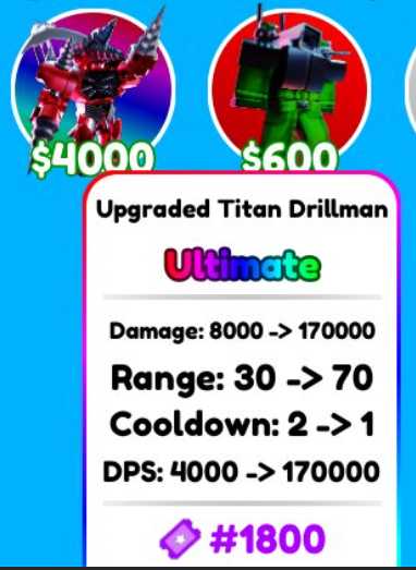 ULTIMATE UPGRADED TITAN DRILLMAN (UPGRADED TITAN DRILL MAN) - [TOILET ...