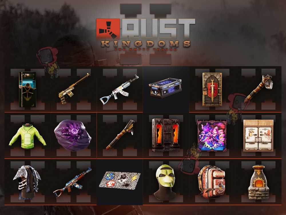 𓆩 ️‍𓆪 [ 35 ROUND 20 Skins ] Rust Kingdoms 2 [ Twitch Drops Rust ] 𓆩 ️‍𓆪
