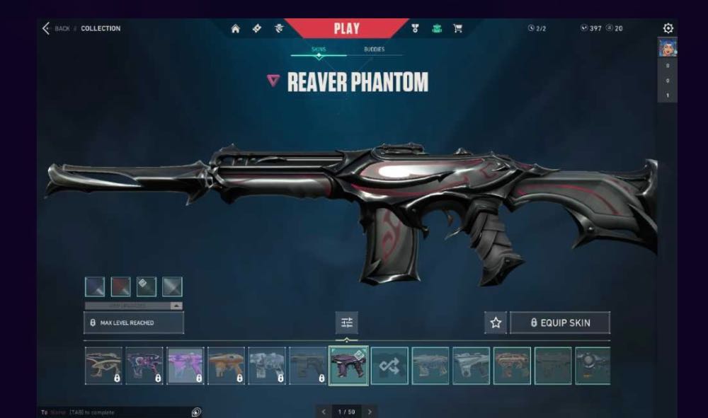 Valorant accounts stacked