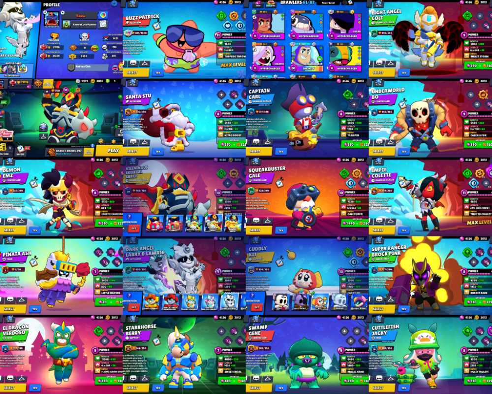 [61 BR] 21100 [10k BLING] 3 SKELETAL SURGE/3 ANGEL LARRY/CUDDLY KIT ...