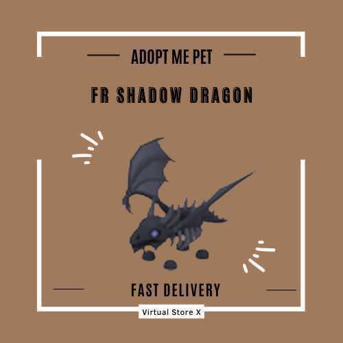Adopt Me - FR Shadow Dragon - Fly Ride Shadow Dragon - Adopt Me - AMP ...