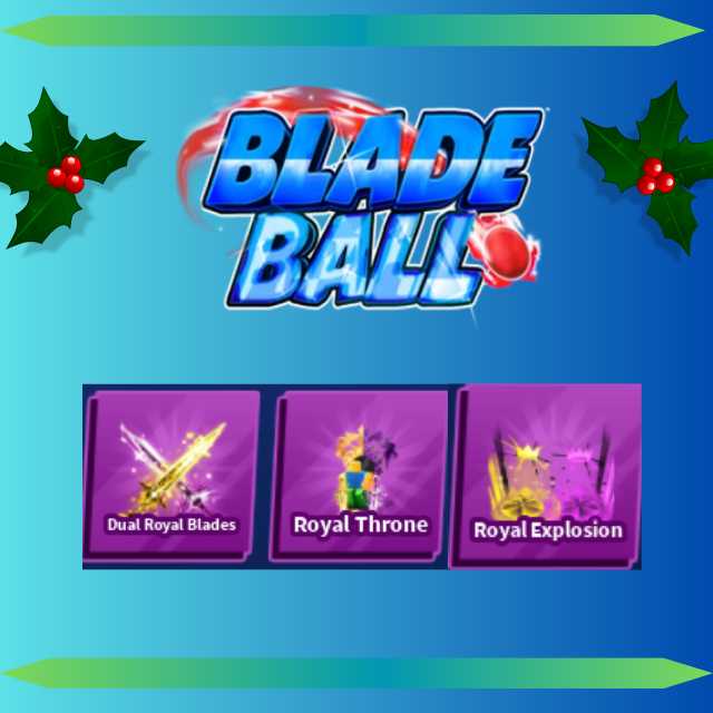 Dual Royal Blades Full set - Blade Ball