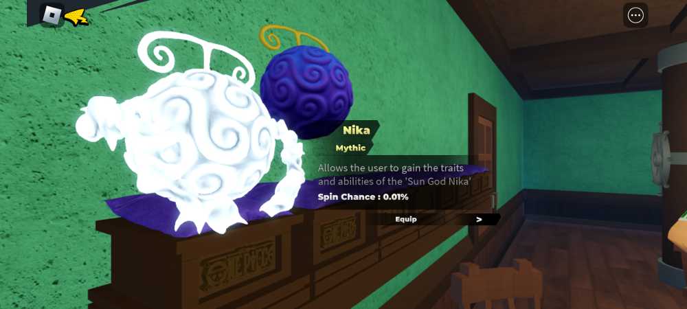 Fruit Battlegrounds - Nika ( Mythical Fruit ) #acc46 | Unverified ...