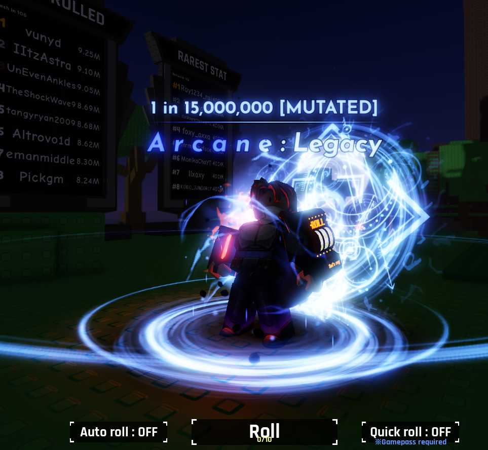 Sol's Sols Rng | Abyssal Hunter 1 in 400m | Arcane Lecacy | twilight ...