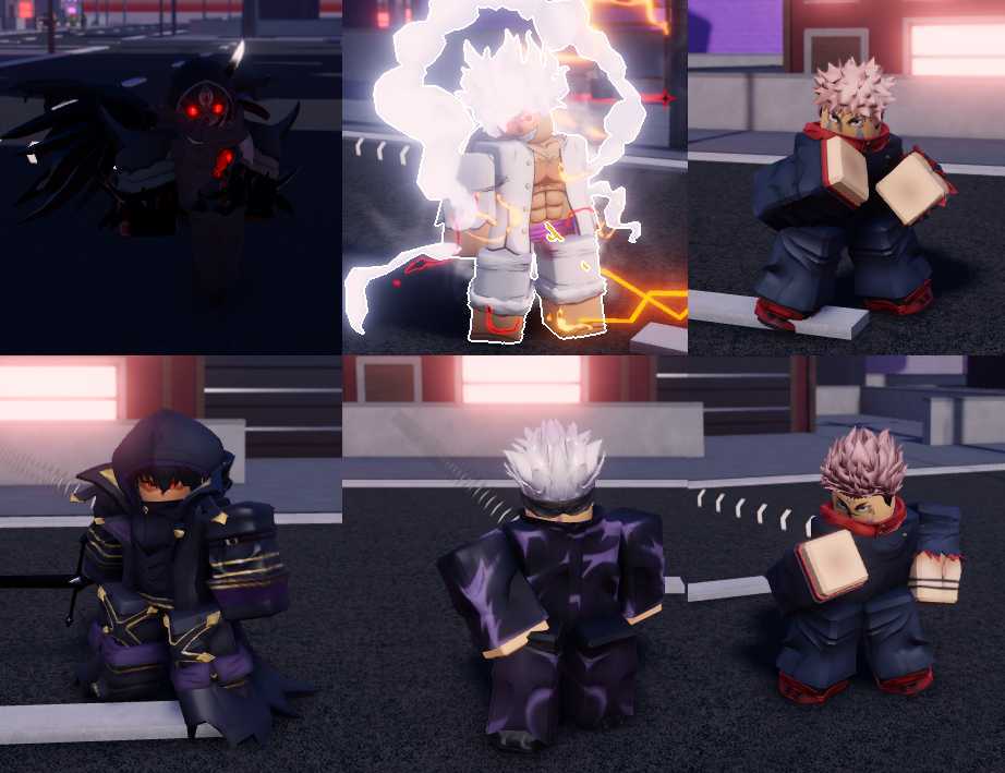 [AUT] [HALLOWEEN PACK] Shinigami | Sukuna | Shadow | Yuji | Gojo | Gear ...