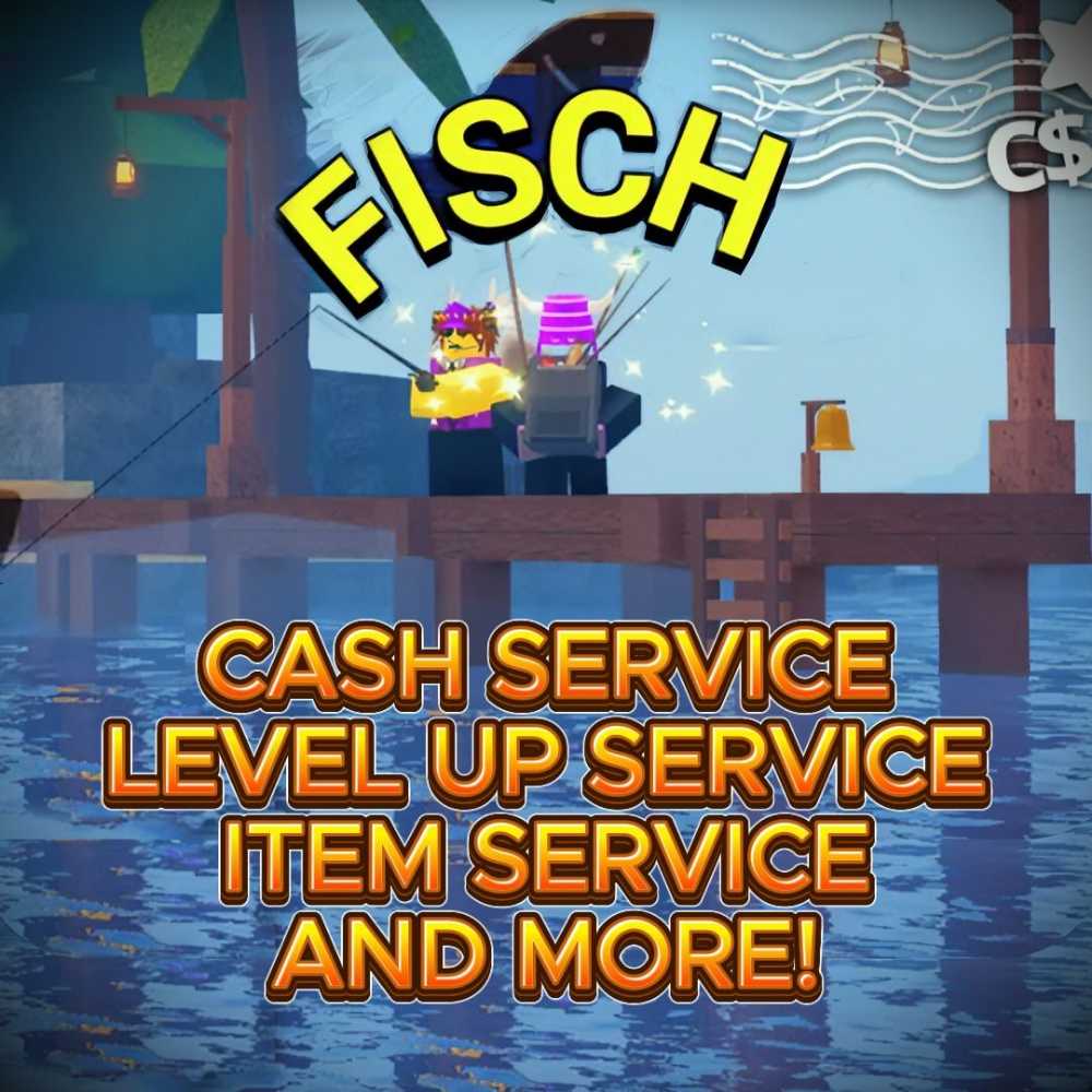 [ROBLOX] FISCH LEVEL SERVICES (price depends on how many levels) READ ...