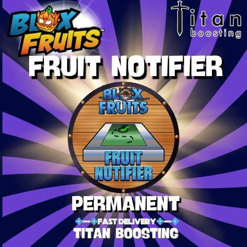 FRUIT NOTIFIER | Blox Fruits - Roblox [BEST DEAL]
