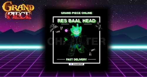 [FLASH SALE DEAL!] Resurrected Baal (Ba'al) Head [Grand Piece Online ...