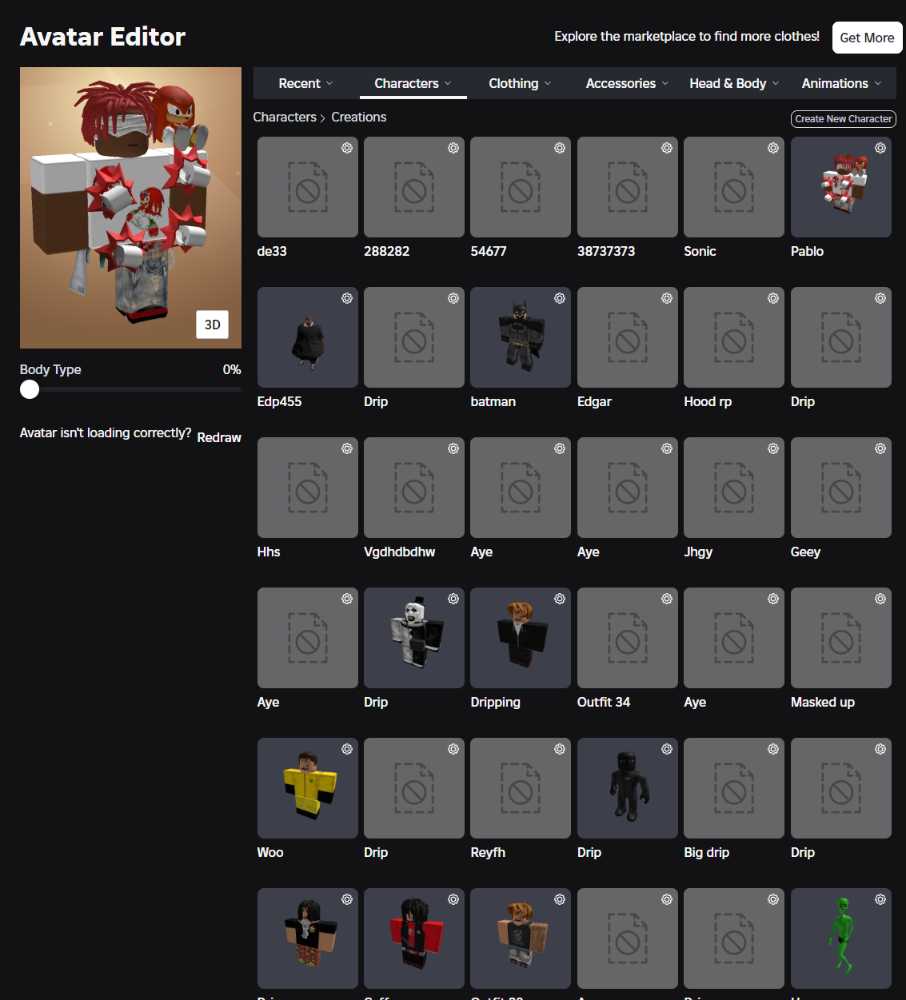 Korblox / Sinister / Slickfang /70K Robux Spent / Can Be Both Gender ...