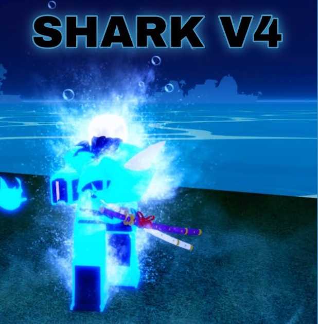 SHARK V4 FULL GEAR⭐GODHUMAN⭐2550 LVL⭐BLOX FRUITS⭐