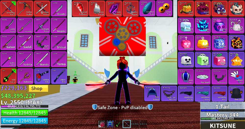 Sanguine Art | Shark V4 Tier 10 | Kitsune Using | Shark Anchor | GOD ...