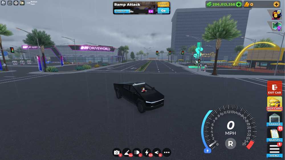 Drive World ️Drifting Racing - 206M money | Unverified Account