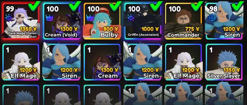 ️Account | Unverified |Unique Cream (Void) | Anime Adventures AA