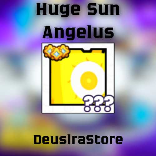 Huge Sun Angelus / PS99 - Pet Simulator 99 - Pet 99 - With Mailbox Fast