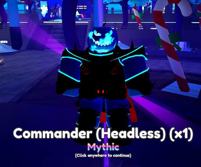 FULL BLUE - COMMANDER HEADLESS SKIN - ORWIN SKIN - ERWIN SKIN - ANIME ...