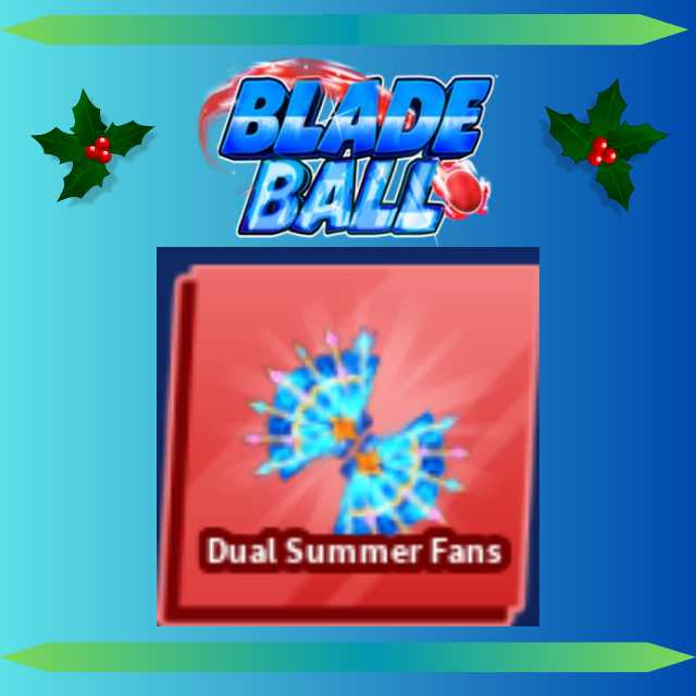 Dual Summer Fans - Blade Ball