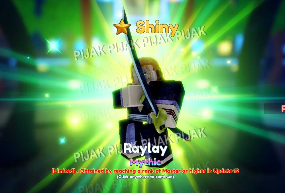 ⭐Shiny Raylay Silvers RayLeigh | Anime Adventures AA